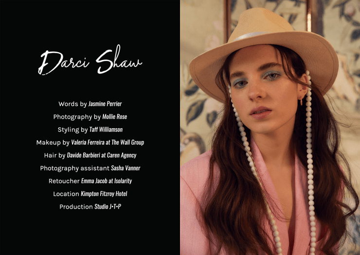 Darci Shaw talks debuts in the industry and her never-give-up mentality ...