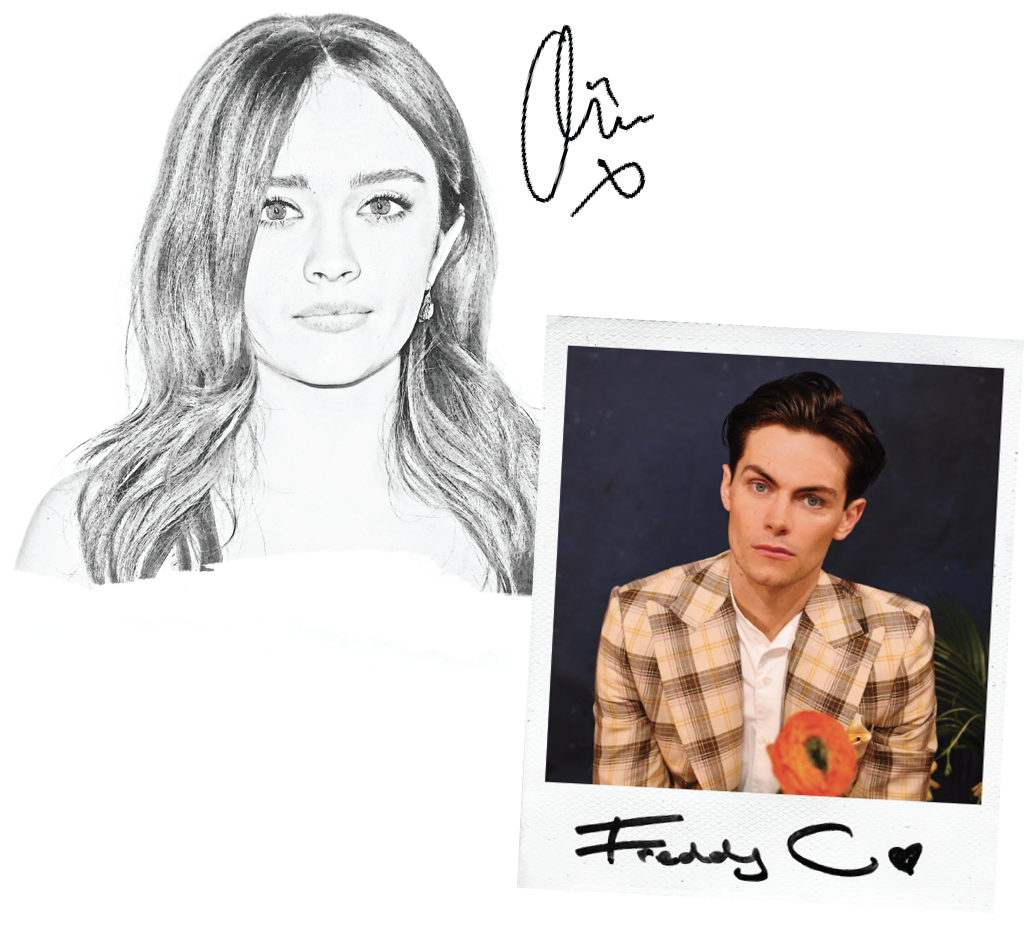 Freddy Carter tells Olivia Cooke his journey from Somerset to Netflix ...