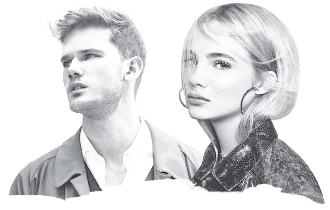 Freya Allan and Jeremy Irvine reminisce about Berlin and compare views ...