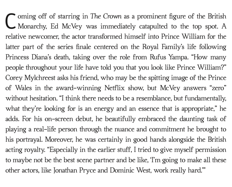 Ed McVey by Corey Mylchreest – GRUMPY MAGAZINE